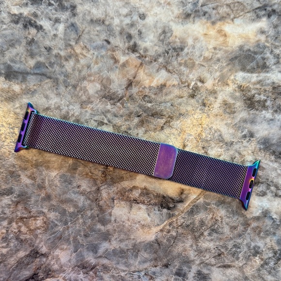 Jewelry | Iridescent Metal Mesh Watch Band | Poshmark